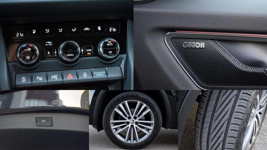 Черный Шкода Kodiaq 2022 в Вильнюс, объемом двигателя 1.97 л и пробегом 212 тыс. км за 24990 €, фото 21 на AUTOMOTO.COM.LV