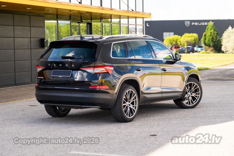 Черный Шкода Kodiaq 2022 в Тарту, объемом двигателя 2.00 л и пробегом 122 тыс. км за 25490 €, фото 5 на AUTOMOTO.COM.LV