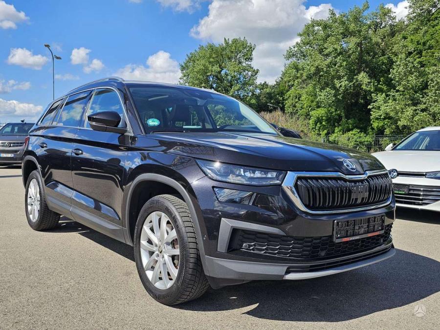 Черный Шкода Kodiaq 2022 в Вильнюс, объемом двигателя 1.97 л и пробегом 163 тыс. км за 22900 €, фото 1 на AUTOMOTO.COM.LV
