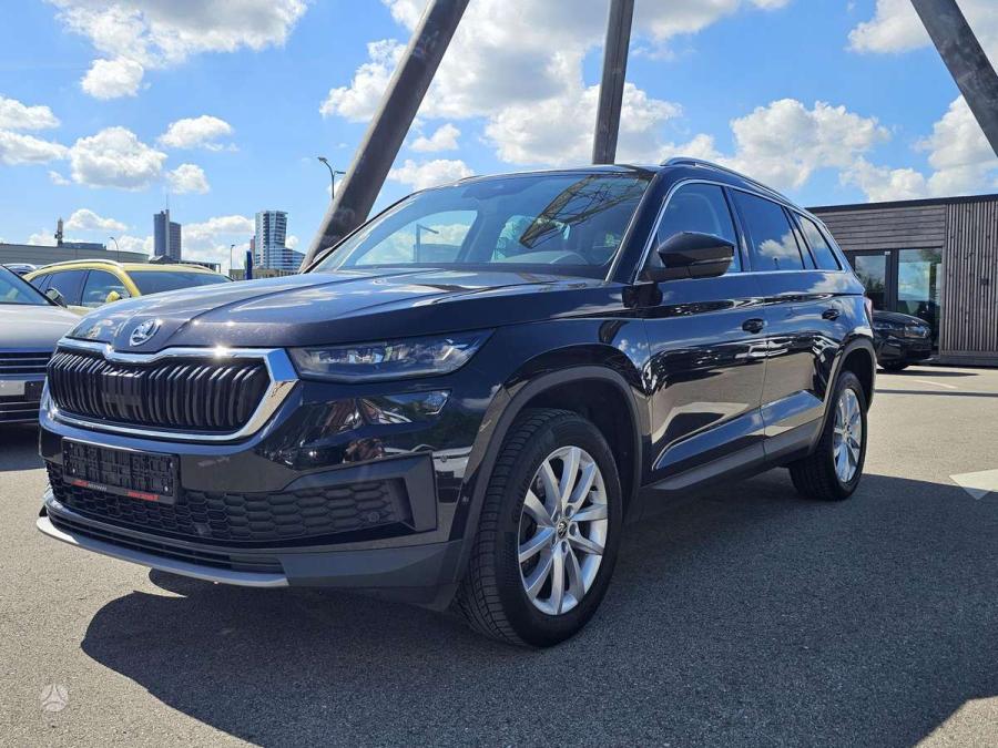 Черный Шкода Kodiaq 2022 в Вильнюс, объемом двигателя 1.97 л и пробегом 163 тыс. км за 22900 €, фото 3 на AUTOMOTO.COM.LV