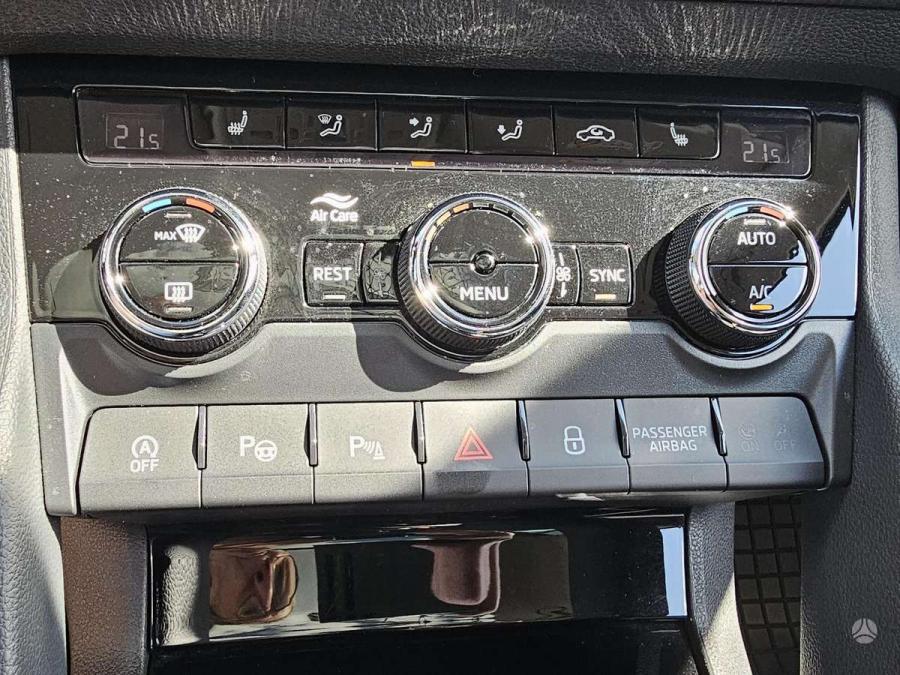 Черный Шкода Kodiaq 2022 в Вильнюс, объемом двигателя 1.97 л и пробегом 163 тыс. км за 22900 €, фото 14 на AUTOMOTO.COM.LV