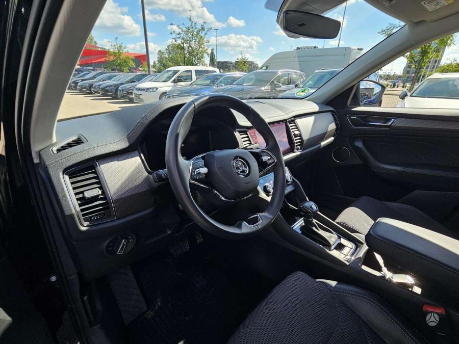Черный Шкода Kodiaq 2022 в Вильнюс, объемом двигателя 1.97 л и пробегом 163 тыс. км за 22900 €, фото 17 на AUTOMOTO.COM.LV