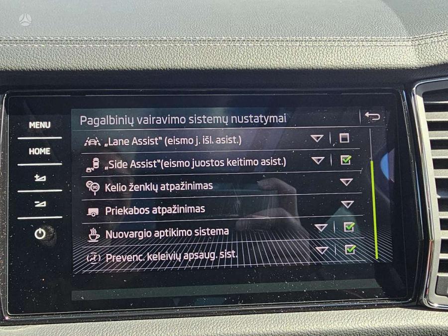 Черный Шкода Kodiaq 2022 в Вильнюс, объемом двигателя 1.97 л и пробегом 163 тыс. км за 22900 €, фото 22 на AUTOMOTO.COM.LV