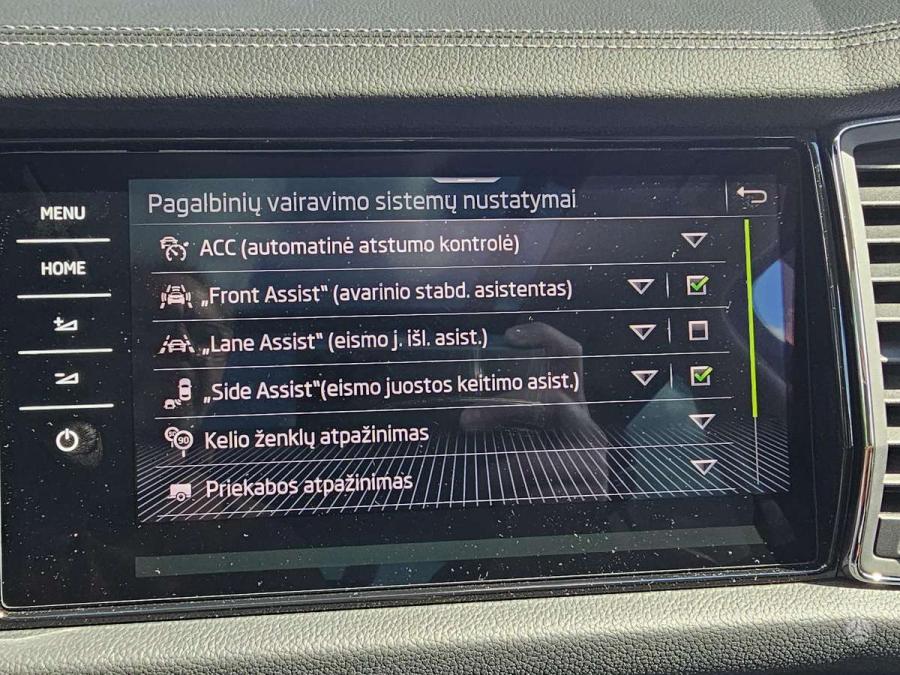 Черный Шкода Kodiaq 2022 в Вильнюс, объемом двигателя 1.97 л и пробегом 163 тыс. км за 22900 €, фото 23 на AUTOMOTO.COM.LV