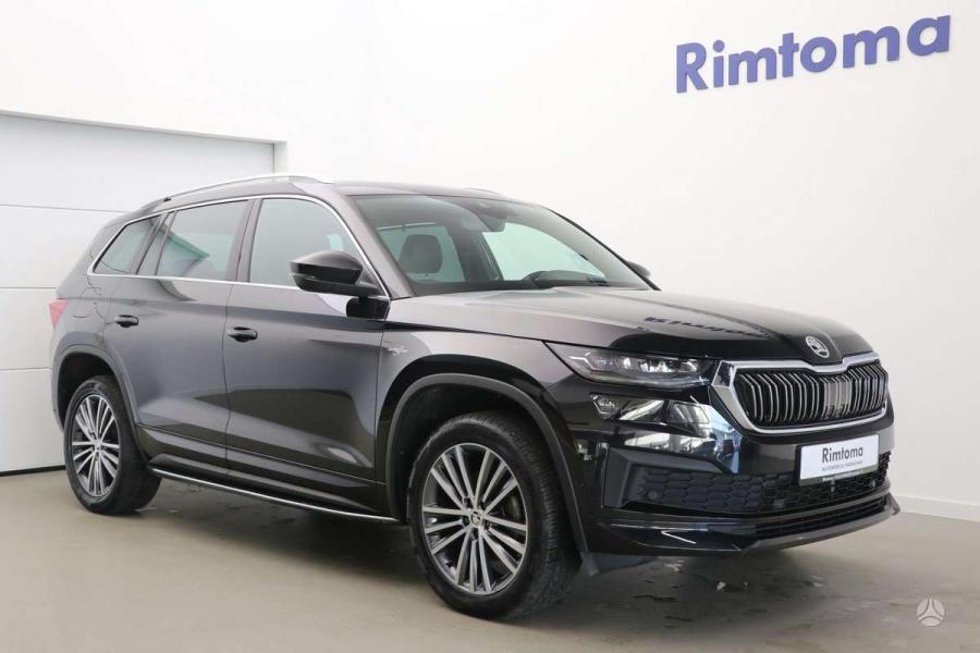 Melns Skoda Kodiaq 2022 Viļņa, ar dzinēja tilpumu 1.97 L un nobraukumu 162 tūkst. km par 26990 €, foto 1 vietnē AUTOMOTO.COM.LV