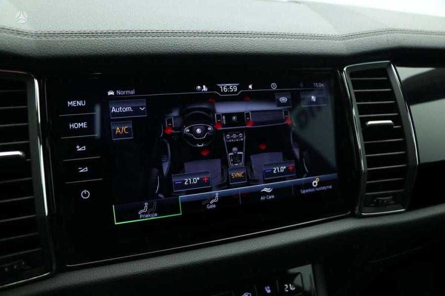Melns Skoda Kodiaq 2022 Viļņa, ar dzinēja tilpumu 1.97 L un nobraukumu 162 tūkst. km par 26990 €, foto 30 vietnē AUTOMOTO.COM.LV