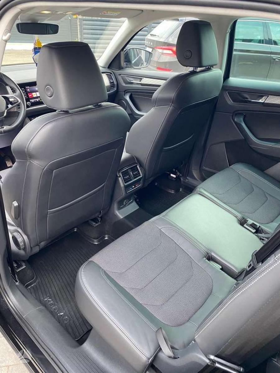 Черный Шкода Kodiaq 2022 в Вильнюс, объемом двигателя 1.97 л и пробегом 93 тыс. км за 27450 €, фото 13 на AUTOMOTO.COM.LV
