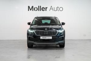 Black Skoda Kodiaq 2022 in Vilnius, with an engine capacity of 2.00 L and mileage of 144 thousand km for 25950 €, photo 10 on AUTOMOTO.COM.LV