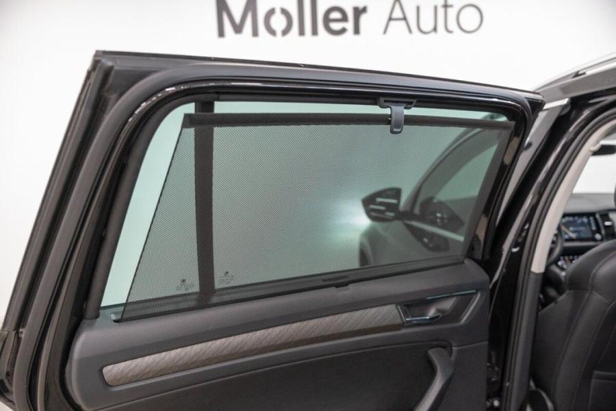 Black Skoda Kodiaq 2022 in Vilnius, with an engine capacity of 2.00 L and mileage of 144 thousand km for 25950 €, photo 23 on AUTOMOTO.COM.LV