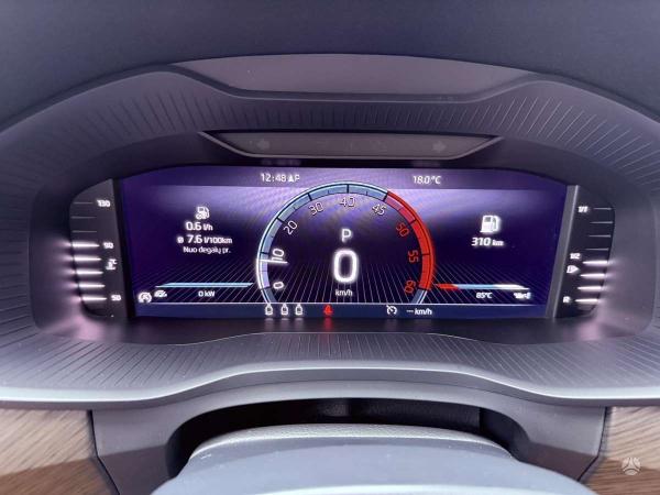 Melns Skoda Kodiaq 2022 Viļņa, ar dzinēja tilpumu 1.97 L un nobraukumu 170 tūkst. km par 23450 €, foto 9 vietnē AUTOMOTO.COM.LV