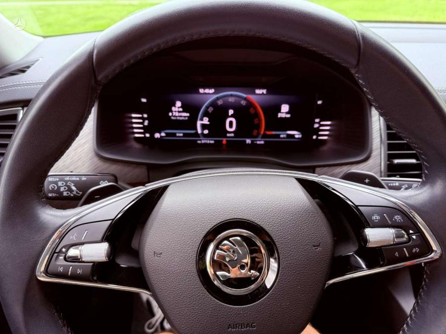 Черный Шкода Kodiaq 2022 в Вильнюс, объемом двигателя 1.97 л и пробегом 170 тыс. км за 23450 €, фото 11 на AUTOMOTO.COM.LV