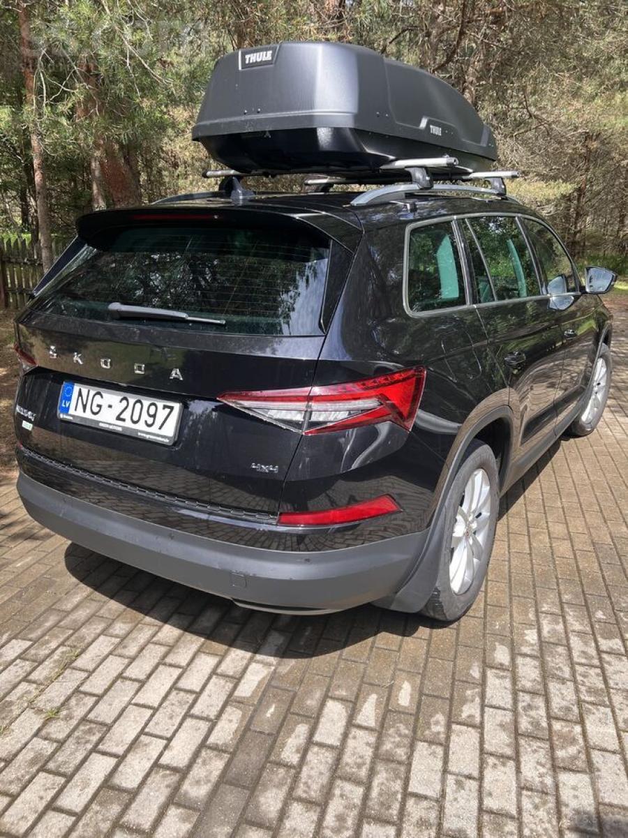 Melns Skoda Kodiaq 2022 Rīga, ar dzinēja tilpumu 2.00 L un nobraukumu 89 tūkst. km par 30550 €, foto 4 vietnē AUTOMOTO.COM.LV