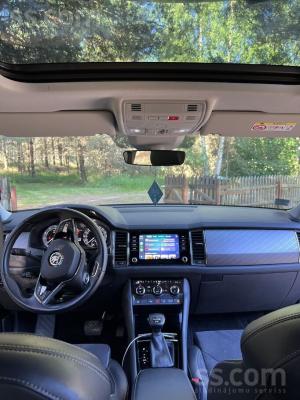 Melns Skoda Kodiaq 2022 Rīga, ar dzinēja tilpumu 2.00 L un nobraukumu 89 tūkst. km par 30550 €, foto 6 vietnē AUTOMOTO.COM.LV