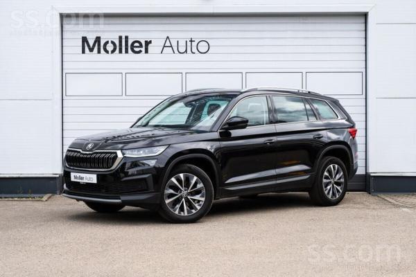 Melns Skoda Kodiaq 2022 Rīga, ar dzinēja tilpumu 2.00 L un nobraukumu 144 tūkst. km par 23950 €, foto 1 vietnē AUTOMOTO.COM.LV