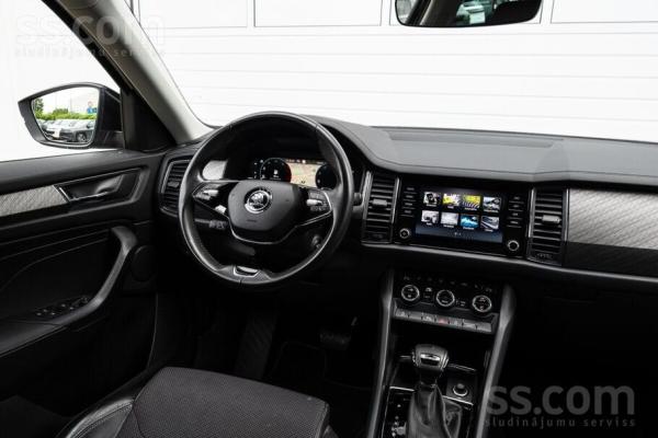 Melns Skoda Kodiaq 2022 Rīga, ar dzinēja tilpumu 2.00 L un nobraukumu 144 tūkst. km par 23950 €, foto 10 vietnē AUTOMOTO.COM.LV