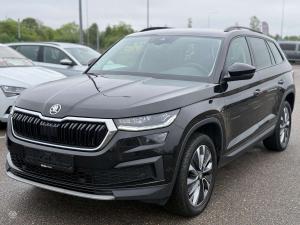 Black Skoda Kodiaq 2022 in Vilnius, with an engine capacity of 1.97 L and mileage of 194 thousand km for 21900 €, photo 9 on AUTOMOTO.COM.LV