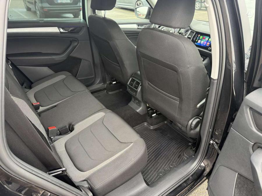 Black Skoda Kodiaq 2022 in Vilnius, with an engine capacity of 1.97 L and mileage of 194 thousand km for 21900 €, photo 38 on AUTOMOTO.COM.LV