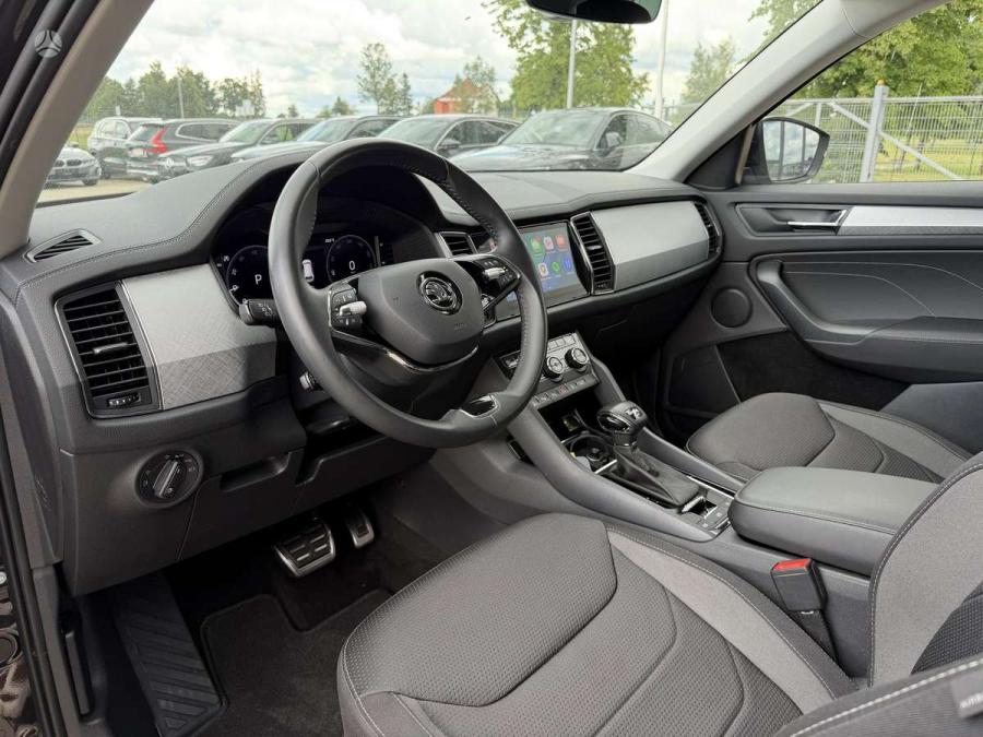 Melns Skoda Kodiaq 2022 Šauļi, ar dzinēja tilpumu 1.97 L un nobraukumu 200 tūkst. km par 23990 €, foto 14 vietnē AUTOMOTO.COM.LV