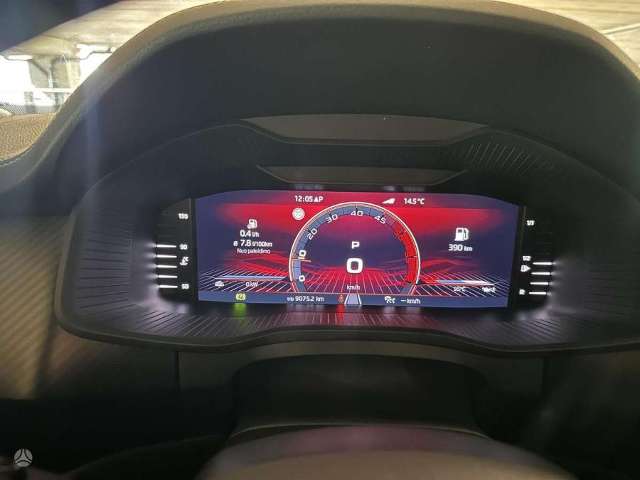 Black Skoda Kodiaq 2022 in Vilnius, with an engine capacity of 1.97 L and mileage of 63 thousand km for 32500 €, photo 15 on AUTOMOTO.COM.LV