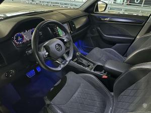 Black Skoda Kodiaq 2022 in Vilnius, with an engine capacity of 1.97 L and mileage of 63 thousand km for 32500 €, photo 35 on AUTOMOTO.COM.LV
