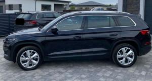 Black Skoda Kodiaq 2022 in Vilnius, with an engine capacity of 1.97 L and mileage of 92 thousand km for 27300 €, photo 5 on AUTOMOTO.COM.LV