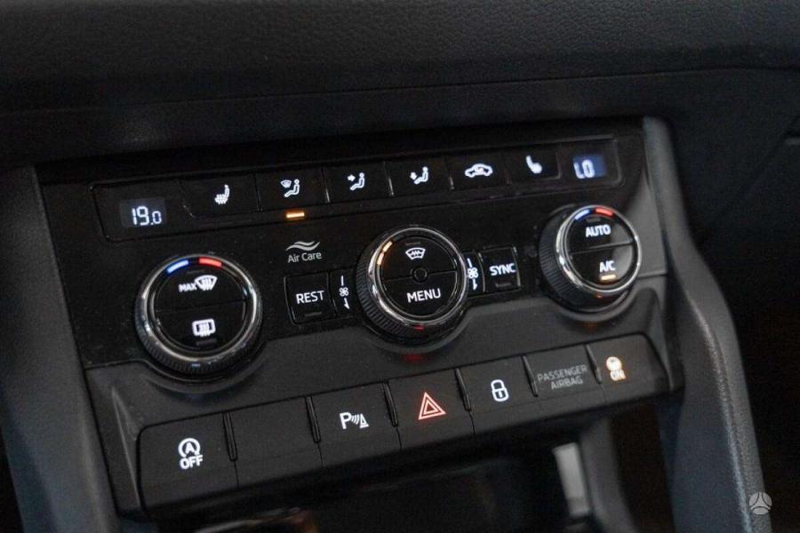 Черный Шкода Kodiaq 2022 в Вильнюс, объемом двигателя 2.00 л и пробегом 144 тыс. км за 25250 €, фото 18 на AUTOMOTO.COM.LV