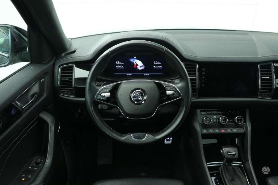 Черный Шкода Kodiaq 2022 в Вильнюс, объемом двигателя 1.97 л и пробегом 162 тыс. км за 25990 €, фото 23 на AUTOMOTO.COM.LV