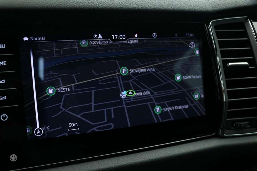 Черный Шкода Kodiaq 2022 в Вильнюс, объемом двигателя 1.97 л и пробегом 162 тыс. км за 25990 €, фото 27 на AUTOMOTO.COM.LV
