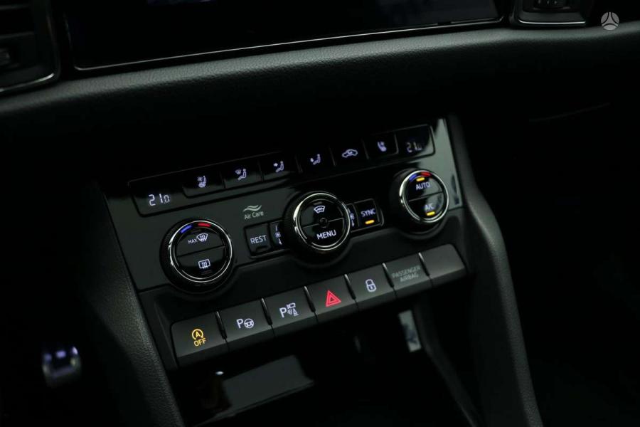 Черный Шкода Kodiaq 2022 в Вильнюс, объемом двигателя 1.97 л и пробегом 162 тыс. км за 25990 €, фото 34 на AUTOMOTO.COM.LV