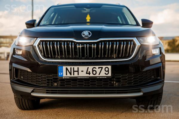 Черный Шкода Kodiaq 2022 в Рига, объемом двигателя 1.50 л и пробегом 0 тыс. км за 26600 €, фото 6 на AUTOMOTO.COM.LV