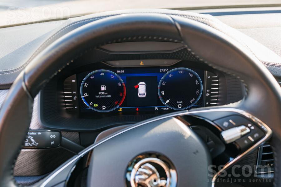 Melns Skoda Kodiaq 2022 Rīga, ar dzinēja tilpumu 1.50 L un nobraukumu 0 tūkst. km par 26600 €, foto 12 vietnē AUTOMOTO.COM.LV