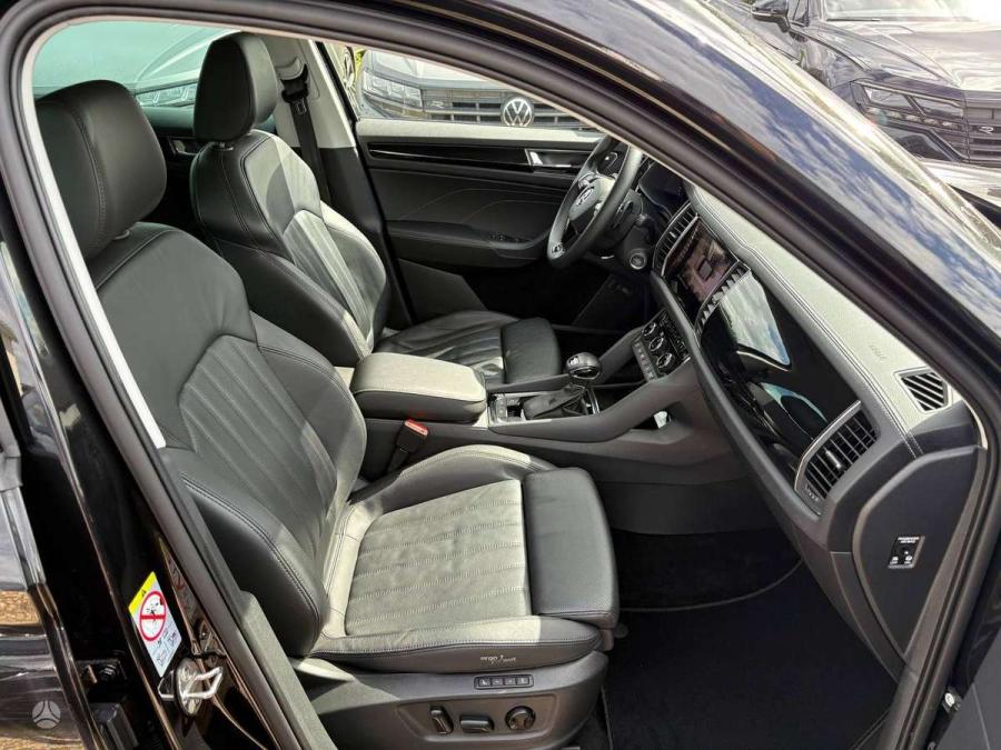 Black Skoda Kodiaq 2022 in Vilnius, with an engine capacity of 1.97 L and mileage of 163 thousand km for 26400 €, photo 20 on AUTOMOTO.COM.LV