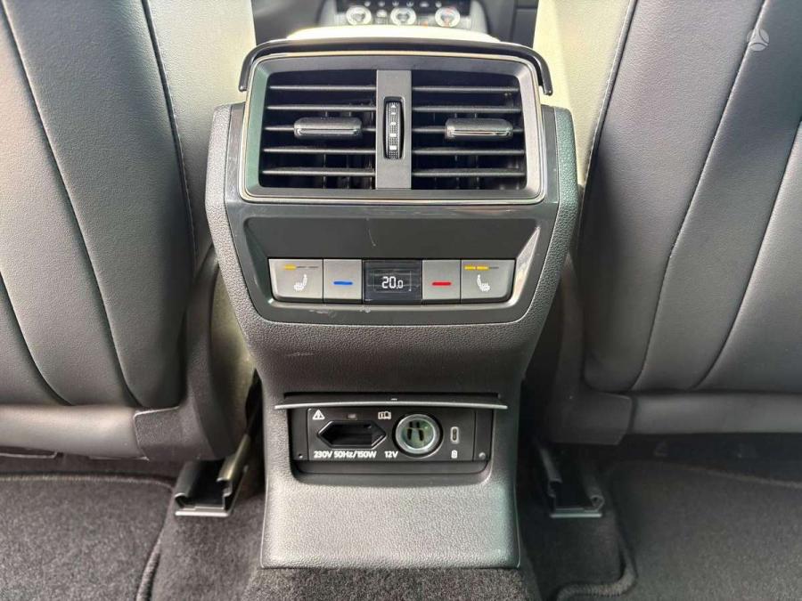 Black Skoda Kodiaq 2022 in Vilnius, with an engine capacity of 1.97 L and mileage of 163 thousand km for 26400 €, photo 22 on AUTOMOTO.COM.LV