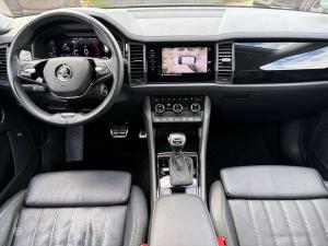 Black Skoda Kodiaq 2022 in Vilnius, with an engine capacity of 1.97 L and mileage of 163 thousand km for 26400 €, photo 23 on AUTOMOTO.COM.LV