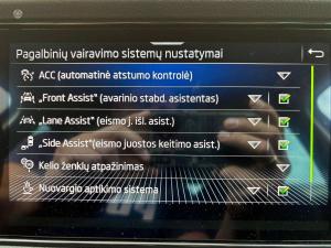 Black Skoda Kodiaq 2022 in Vilnius, with an engine capacity of 1.97 L and mileage of 163 thousand km for 26400 €, photo 26 on AUTOMOTO.COM.LV