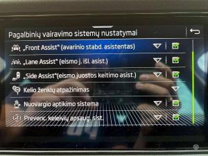 Black Skoda Kodiaq 2022 in Vilnius, with an engine capacity of 1.97 L and mileage of 163 thousand km for 26400 €, photo 27 on AUTOMOTO.COM.LV