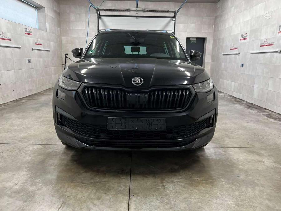Черный Шкода Kodiaq 2022 в Мариямполе, объемом двигателя 1.50 л и пробегом 198 тыс. км за 22978 €, фото 3 на AUTOMOTO.COM.LV