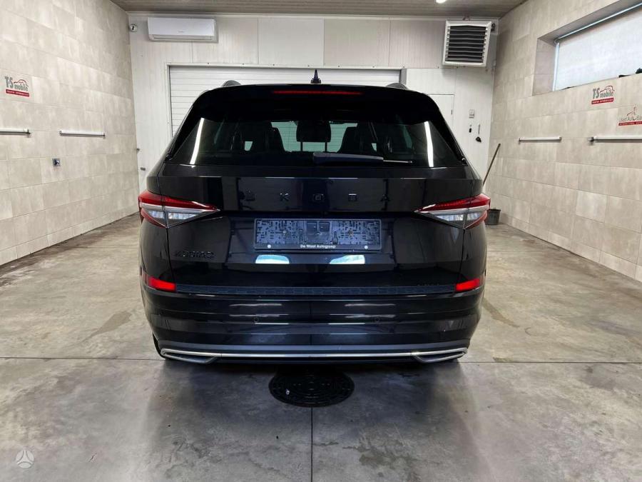 Черный Шкода Kodiaq 2022 в Мариямполе, объемом двигателя 1.50 л и пробегом 198 тыс. км за 22978 €, фото 6 на AUTOMOTO.COM.LV