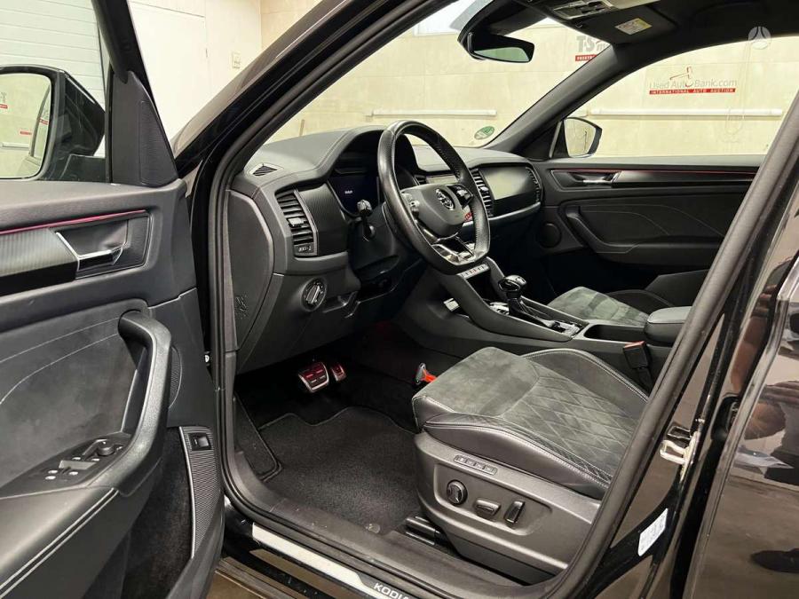 Черный Шкода Kodiaq 2022 в Мариямполе, объемом двигателя 1.50 л и пробегом 198 тыс. км за 22978 €, фото 8 на AUTOMOTO.COM.LV