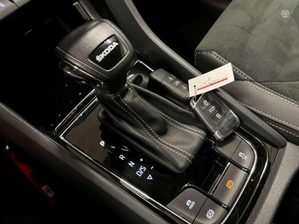 Black Skoda Kodiaq 2022 in Marijampole, with an engine capacity of 1.50 L and mileage of 198 thousand km for 22978 €, photo 10 on AUTOMOTO.COM.LV