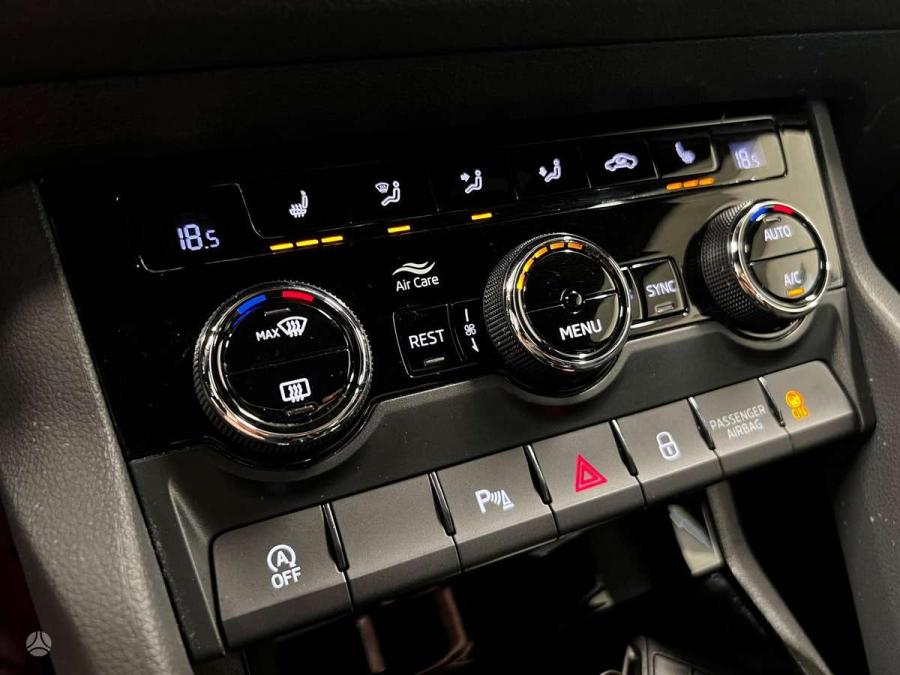Черный Шкода Kodiaq 2022 в Мариямполе, объемом двигателя 1.50 л и пробегом 198 тыс. км за 22978 €, фото 16 на AUTOMOTO.COM.LV