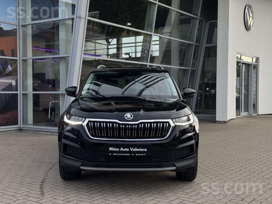 Черный Шкода Kodiaq 2022 в Валмиера, объемом двигателя 2.00 л и пробегом 61 тыс. км за 27900 €, фото 3 на AUTOMOTO.COM.LV