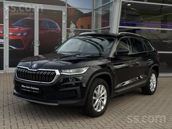 Черный Шкода Kodiaq 2022 в Валмиера, объемом двигателя 2.00 л и пробегом 61 тыс. км за 27900 €, фото 3 на AUTOMOTO.COM.LV