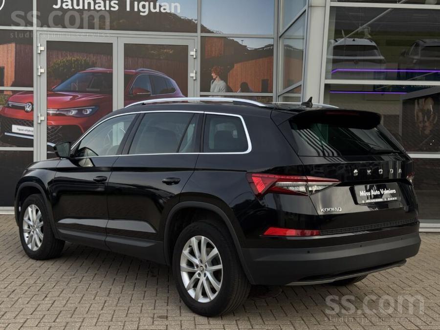 Черный Шкода Kodiaq 2022 в Валмиера, объемом двигателя 2.00 л и пробегом 61 тыс. км за 27900 €, фото 5 на AUTOMOTO.COM.LV