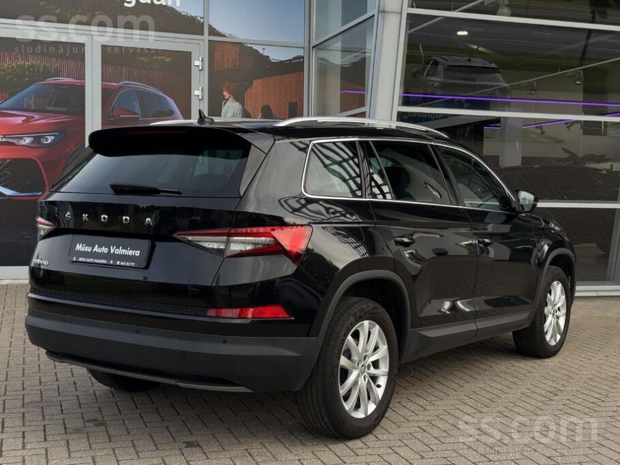 Черный Шкода Kodiaq 2022 в Валмиера, объемом двигателя 2.00 л и пробегом 61 тыс. км за 27900 €, фото 7 на AUTOMOTO.COM.LV