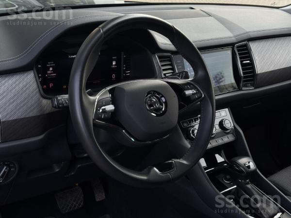 Черный Шкода Kodiaq 2022 в Валмиера, объемом двигателя 2.00 л и пробегом 61 тыс. км за 27900 €, фото 8 на AUTOMOTO.COM.LV