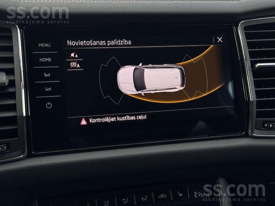 Черный Шкода Kodiaq 2022 в Валмиера, объемом двигателя 2.00 л и пробегом 61 тыс. км за 27900 €, фото 16 на AUTOMOTO.COM.LV