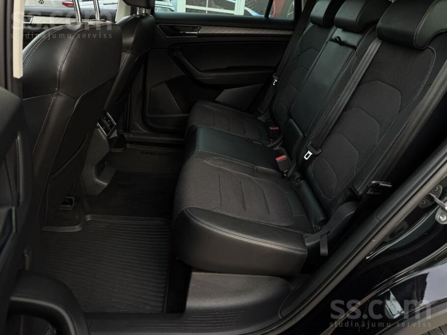 Черный Шкода Kodiaq 2022 в Валмиера, объемом двигателя 2.00 л и пробегом 61 тыс. км за 27900 €, фото 19 на AUTOMOTO.COM.LV