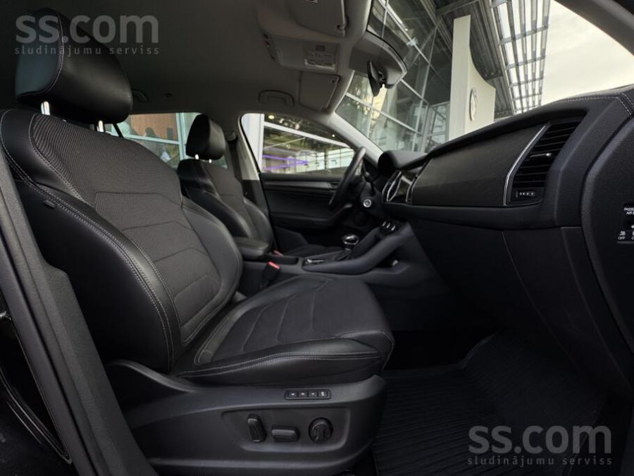 Черный Шкода Kodiaq 2022 в Валмиера, объемом двигателя 2.00 л и пробегом 61 тыс. км за 27900 €, фото 20 на AUTOMOTO.COM.LV