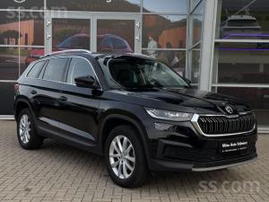 Черный Шкода Kodiaq 2022 в Валмиера, объемом двигателя 2.00 л и пробегом 61 тыс. км за 26900 €, фото 1 на AUTOMOTO.COM.LV